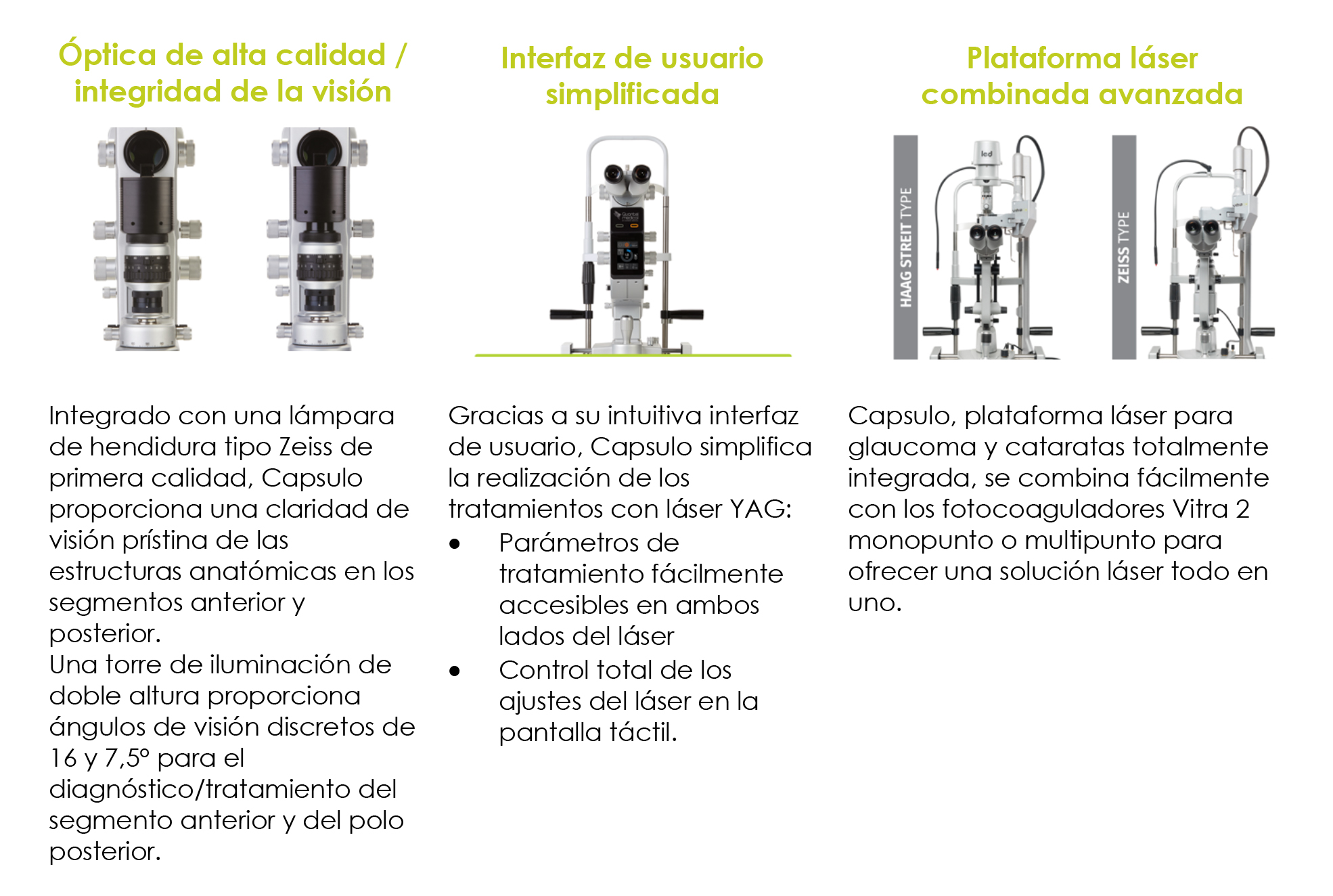CAPSULO – Plataforma Modular YAG Láser – Quantel Medical by Lumibird ...