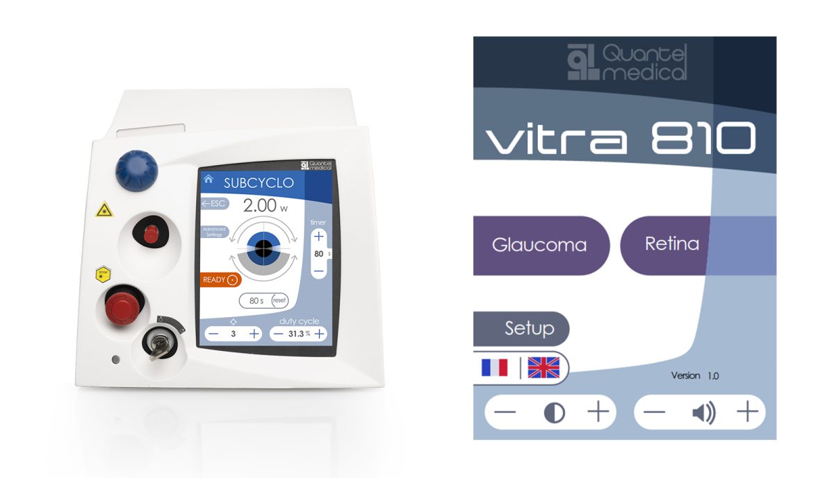 VITRA 810™ – Láser de Diodo Subliminal para Glaucoma – Quantel Medical ...