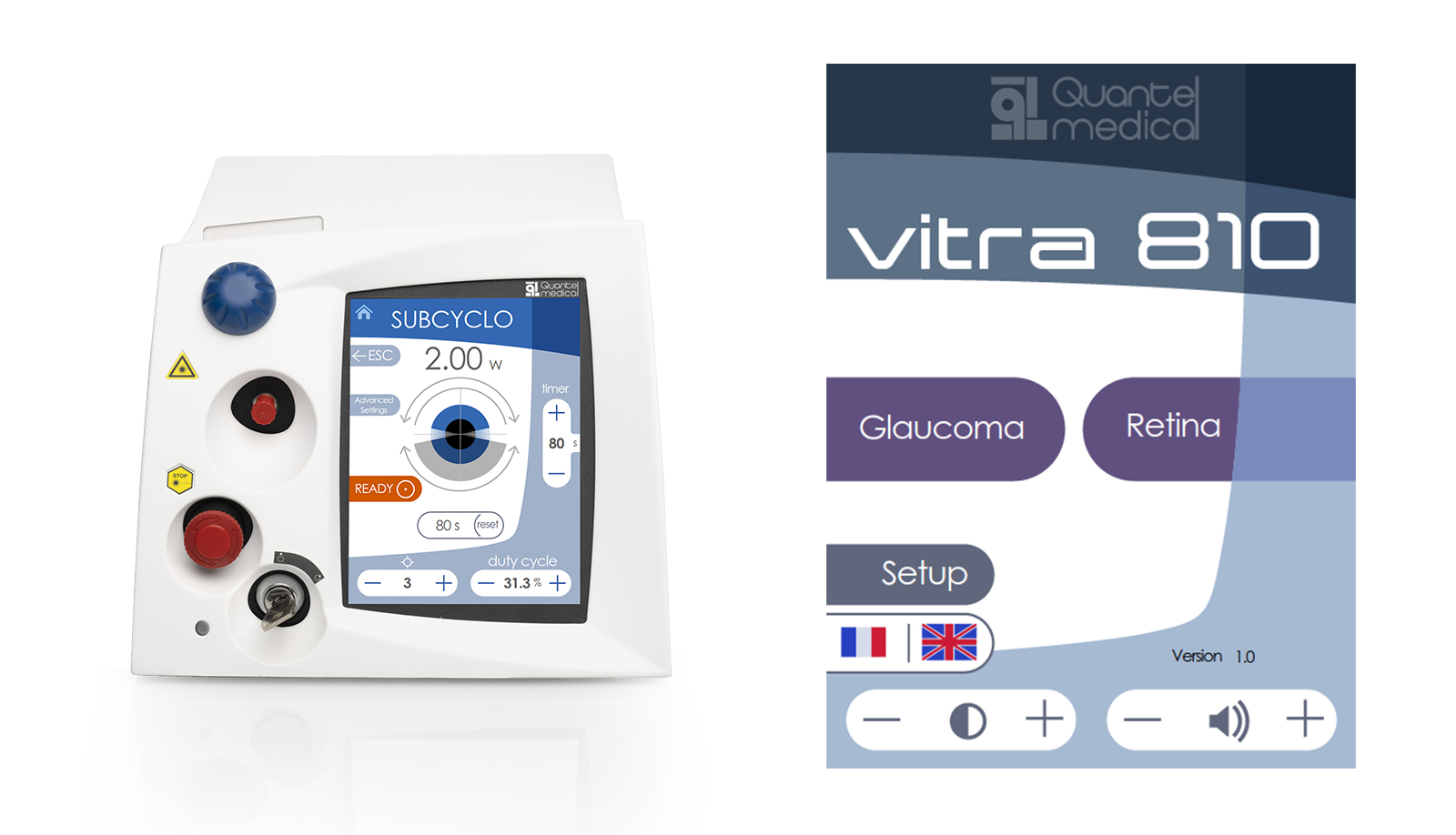 VITRA 810™ – Láser de Diodo Subliminal para Glaucoma – Quantel Medical ...
